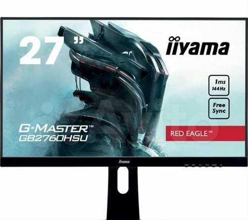 Монитор 27" Iiyama G-Master GB2760HSU-B1 TN 1920х1080 1ms hdmi, DisplayPort