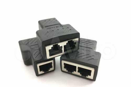 Разветвитель RJ-45 с 8p8c на 8p8c cat 5e