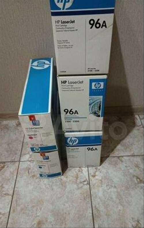 Новые картриджи HP