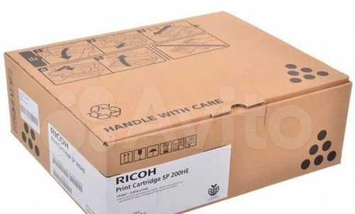 Оригинальный тонер-картридж Ricoh SP200HE 407262 ч