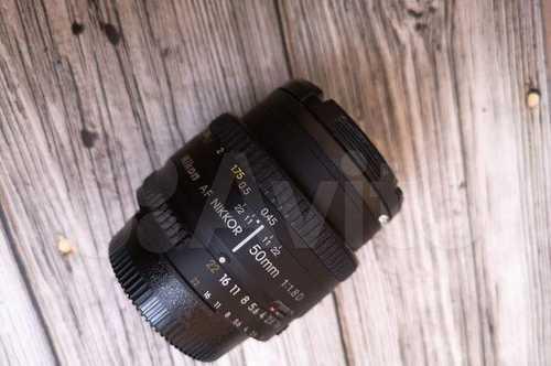 Объектив Nikon 50mm f/1,8D