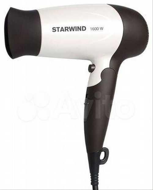 Фен Starwind SHT4517 темно-коричневый/белый