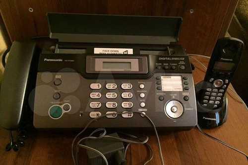 Факс Panasonic kx-fc962 с радиотрубкой