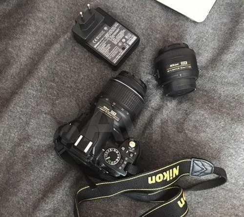 Nikon d3100 + объектив afs nikkor 35mm 1.8