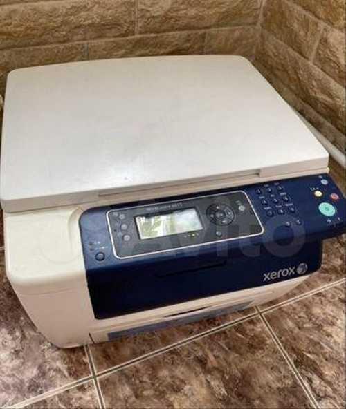 Мфу принтер лазерный xerox work centre 6015