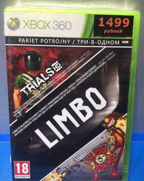 Limbo + Trials HD + Sploisin Man Xbox360