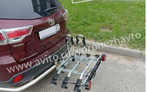 Платформа для 3-х вело/ amos tytan-3 Plus на Rav-4