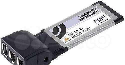 Sonnet Technology FireWire/USB ExpressCard 34