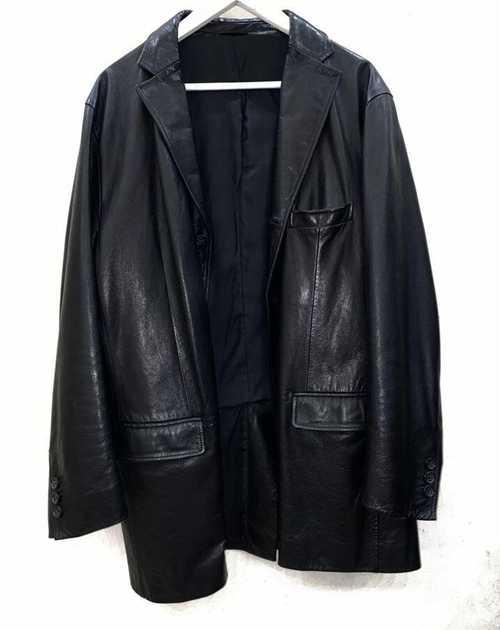Jil Sander кожаный пиджак