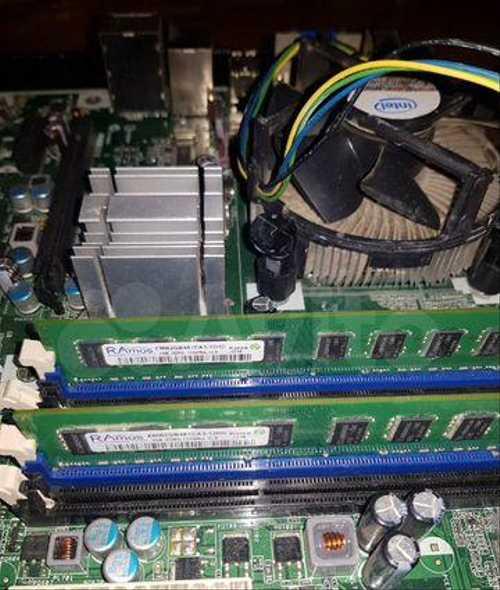 Материнка,проц,DDR3-4GB