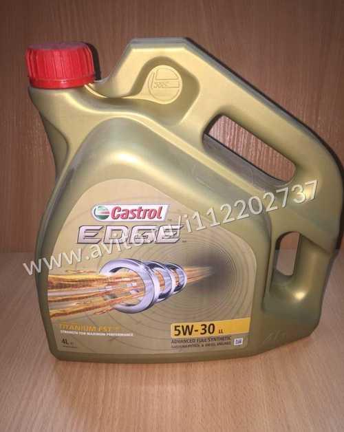Моторное масло Castrol Edge 5W30 a3/b4 4L