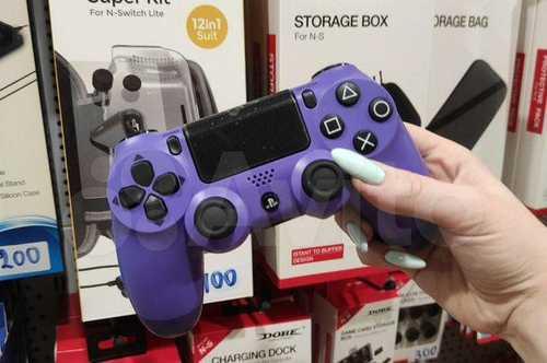 Джойстик dualshock 4 sony ps4 фиолетовый