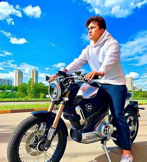 Super soco TC MAX электро мотоцикл/электробайк