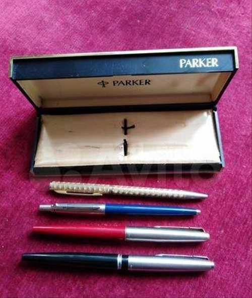 Три оригинальные винтажные ручки "Parker" 1970-80