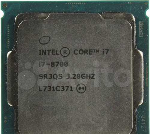 Процессор i7 8700 1151v2 Soket