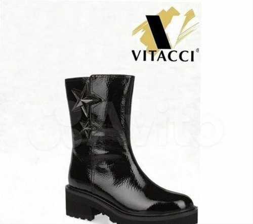 Ботинки новые кожа Vitacci Италия
