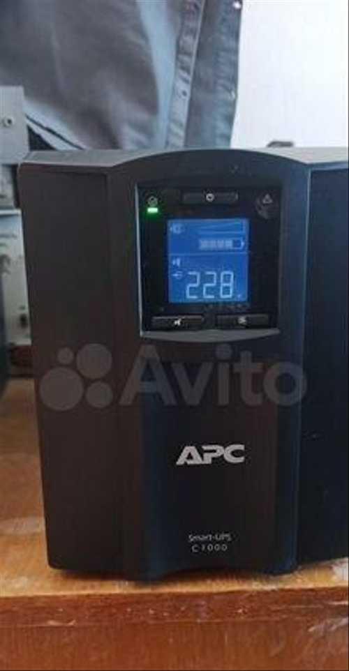 Ибп бесперебойник бу APC Smart-UPS C1000