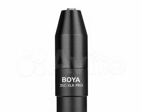 Адаптер Boya 35C-XLR PRO Mini-Jack 3.5 мм (мама)