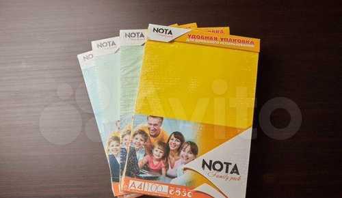 Цветная бумага nota Family A4