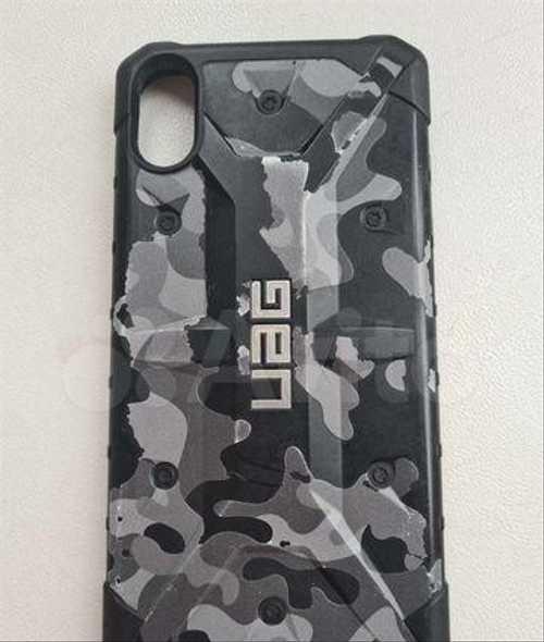 Чехол для iPhone XS Max оригинальный серия Camo
