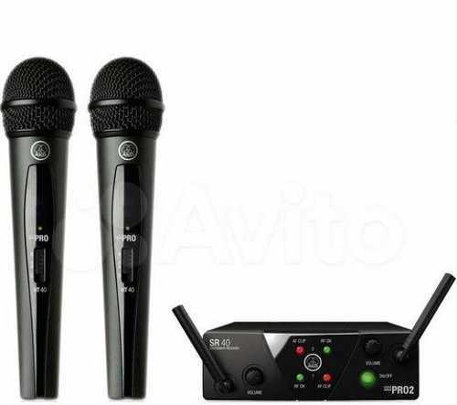 Радиосистема на два микрофона AKG WMS40 Mini2 Voca