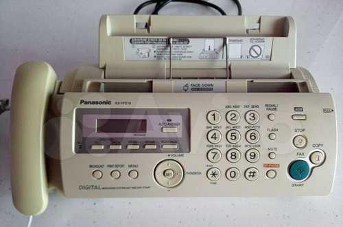 Телефон-факс Panasonic KX-FP207RU