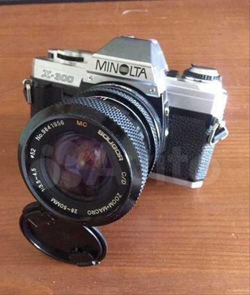 Minolta X-300+Soligor 28-50mm/3.5-4.5
