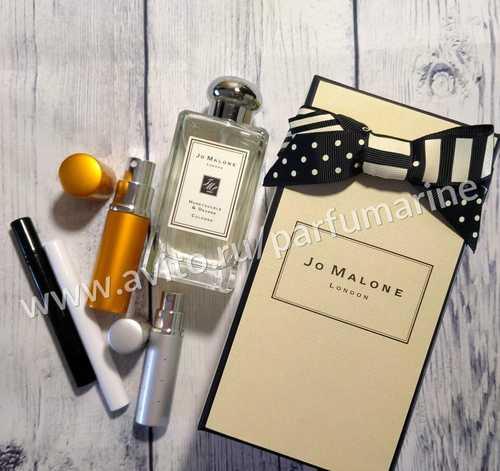 Jo Malone honeysuckle & davana распив по 5 и 10мл