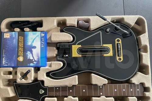 Гитара для PS4 Медиа Guitar Hero Live + игра