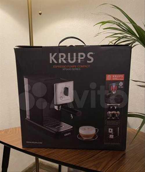 Кофемашина krups espresso pompe compact XP3440 ser