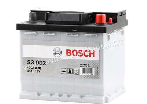 Аккумулятор Bosch 45 Ач Getz CR-V