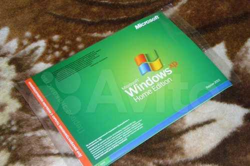 Windows XP Home Edition SP2 OEM лицензия