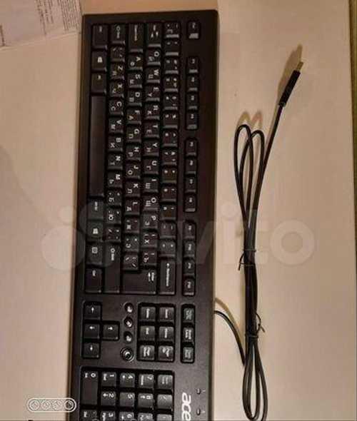 Новые Клавиатура и мышь acer