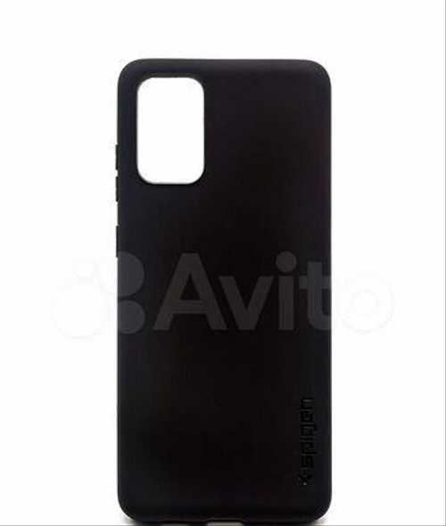 Чехол-накладка для Samsung G985 S20 Plus spigen TPU черный