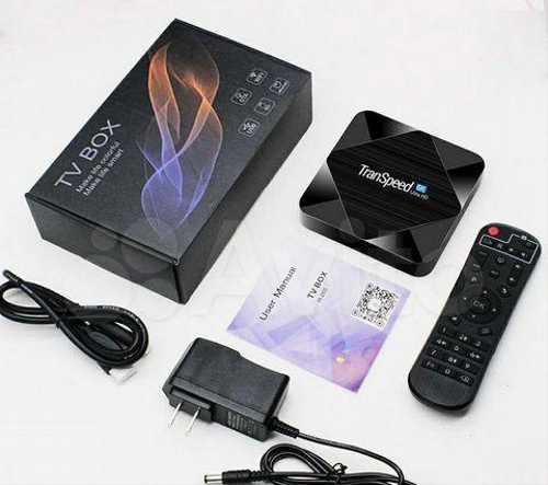 Приставка Smart TV Box Transpeed 6K 4GB/32GB