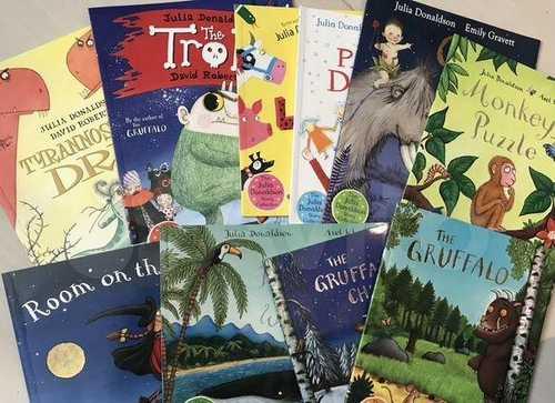 Детские книги на английском новые