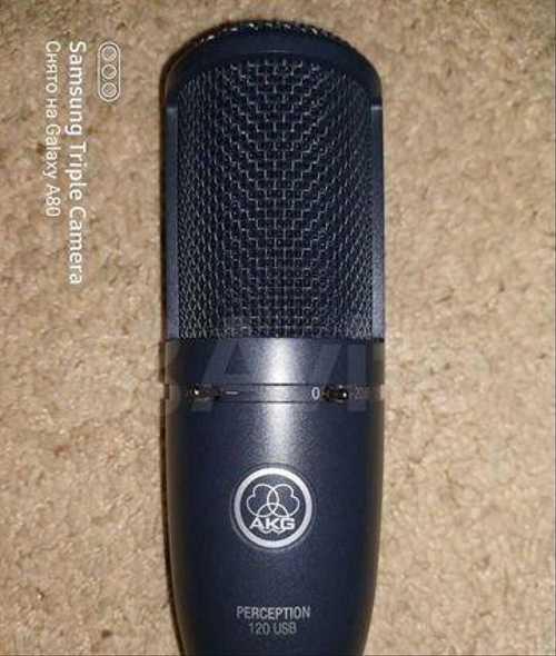 Студийный микрофон AKG P120 USB Новый