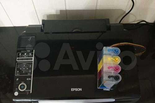 Принтер Epson TX-400 цветной струйный (4 цвета)