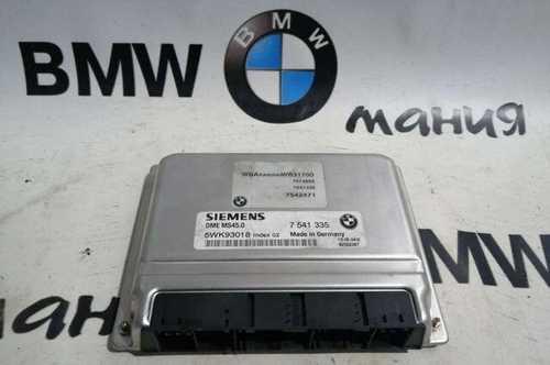 Эбу dme m54b30 bmw x3 e83 ms45