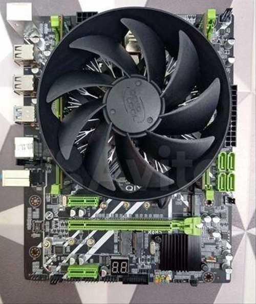 Комплект LGA2011V3:xeon E5 2620V3+16GB DDR4 +кулер