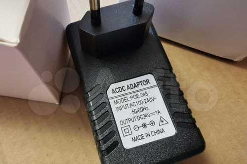 PoE Ethernet Adapter 24V AC/DC Новые