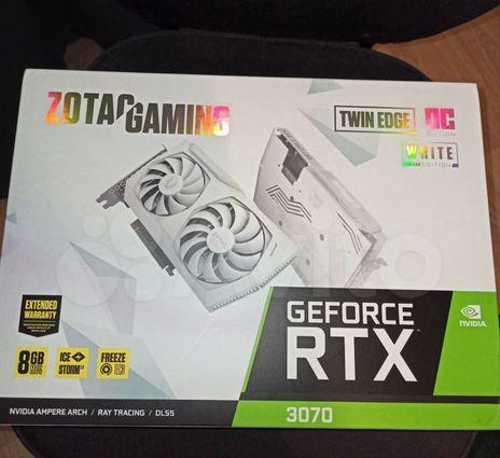 Видеокарта GeForce RTX 3070 Zotac Gaming OC 8 gb