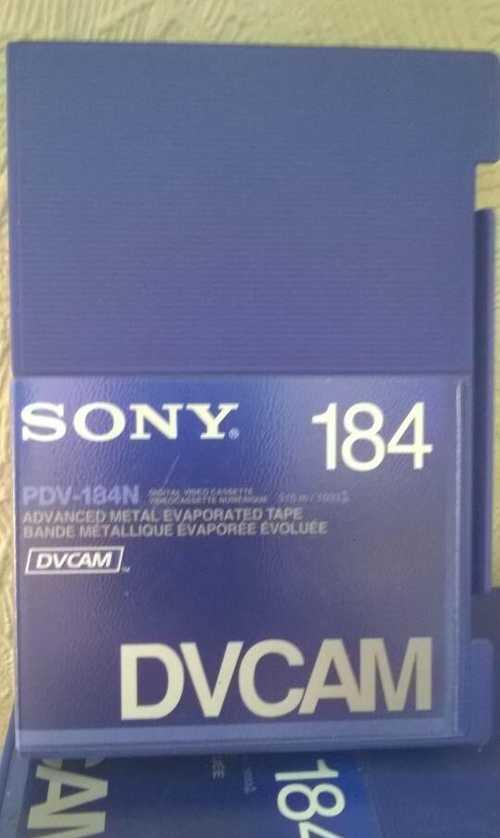 Sony dvcam 184