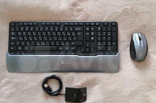 Комплект (клавиатура+мышь) logitech S520, USB