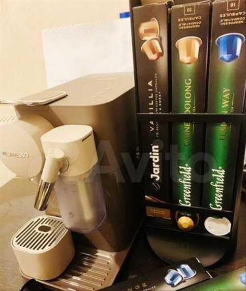 Кофемашина De'Longhi Nespresso Lattissima One EN 5