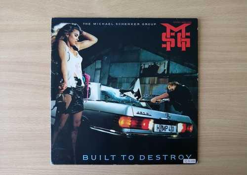 LP The MSG "Built To Destroy" (Japan) 1983