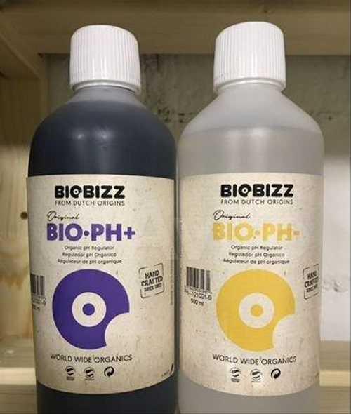 Регуляторы кислотности BioBizz PhDown / pH Up