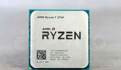 Процессор amd ryzen 7 2700 8/16 + охлаждение