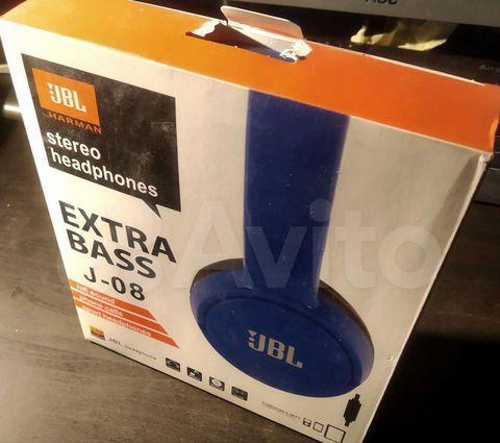 Проводные наушники JBL Extra Bass J-08