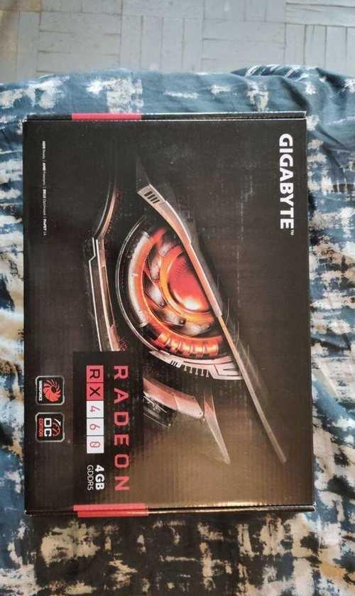 Видеокарта Radeon RX460 4GB gigabyte